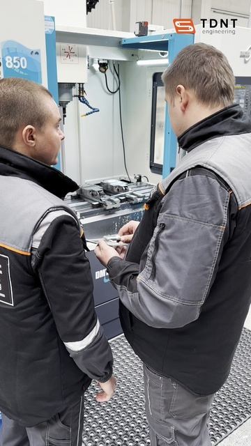 Работа операторов станков научно-производственного центра TDNT Industrial