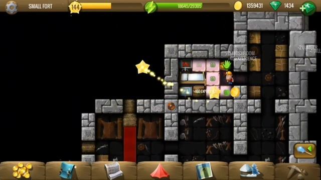 Небольшой форт - Small Fort - #12 Freya - Diggy's Adventure