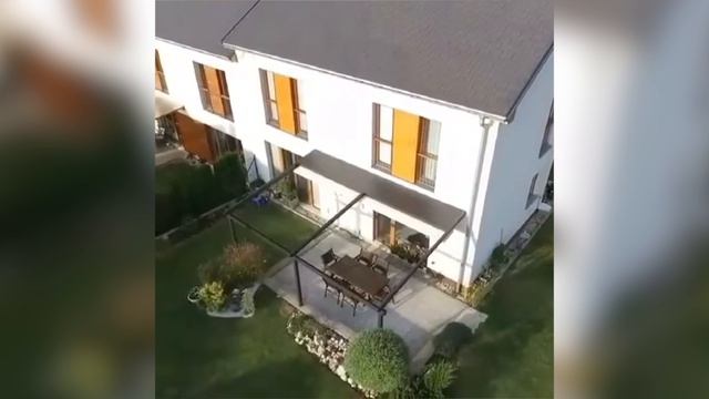 Как обустроить уютную веранду с автоматической раздвижной крышей | DECOLUX