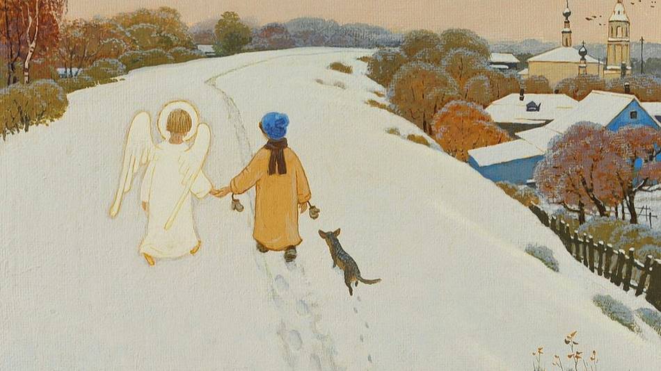 "Свете Светлый"  или Картинки из глубинки художника Александра Простева.