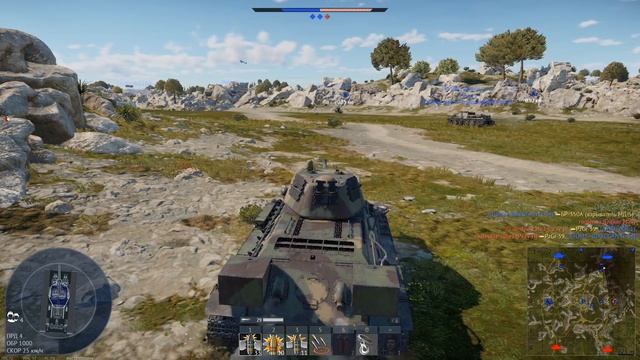 War Thunder. КВАТ34: Командная игра - контролируй свое направление.