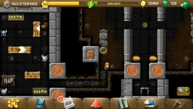 Залы четырех королей - Halls of Four Kings - #18 Freya - Diggy's Adventure