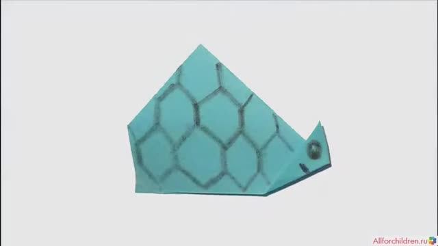 Оригами ЧЕРЕПАХА