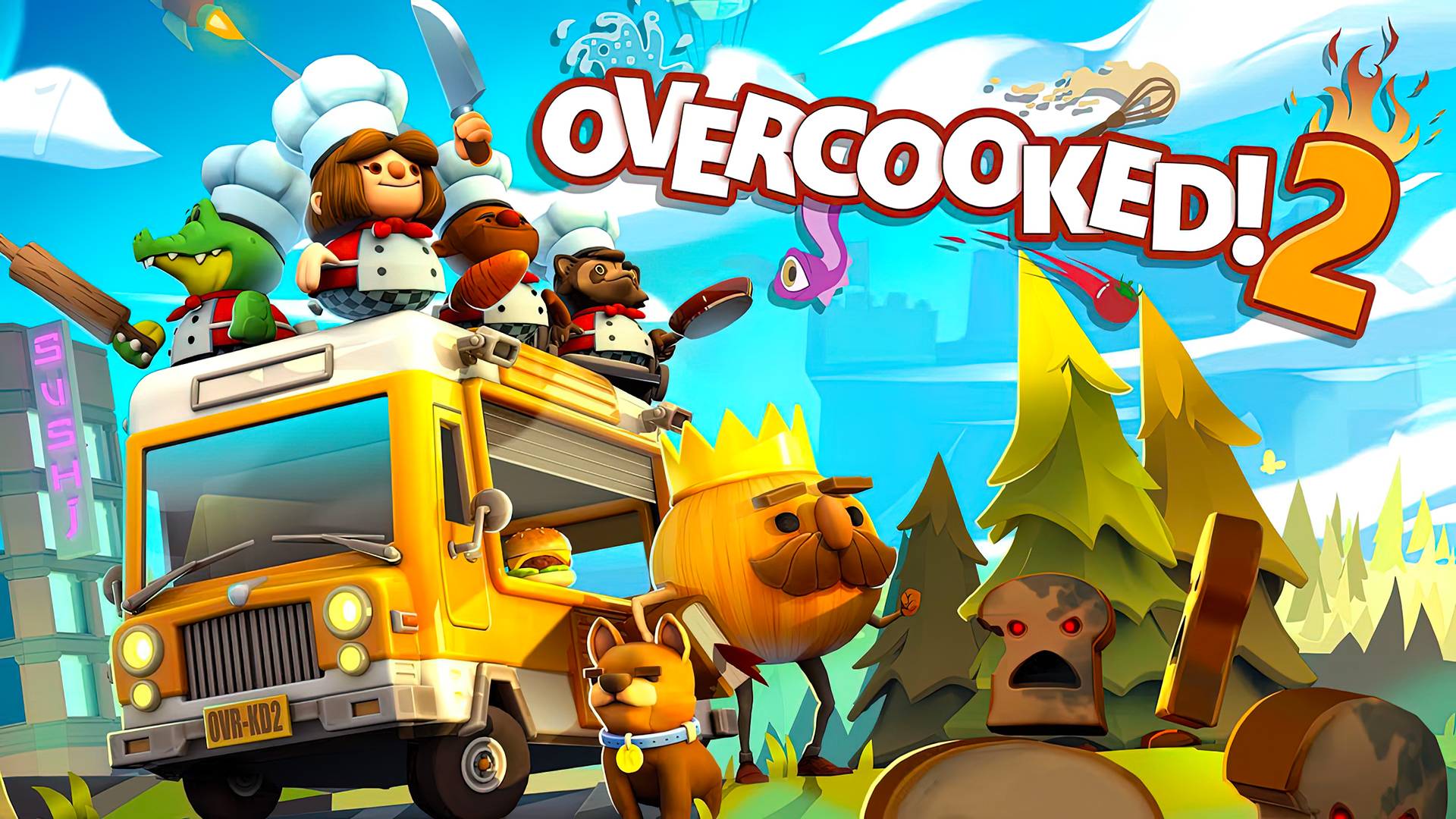 Весёлая суматошная Кухня возвращается! – Overcooked 2 #1