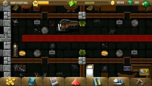 Зал пиршеств Одина - Odin's Feast Hall - #16 Hel - Diggy's Adventure