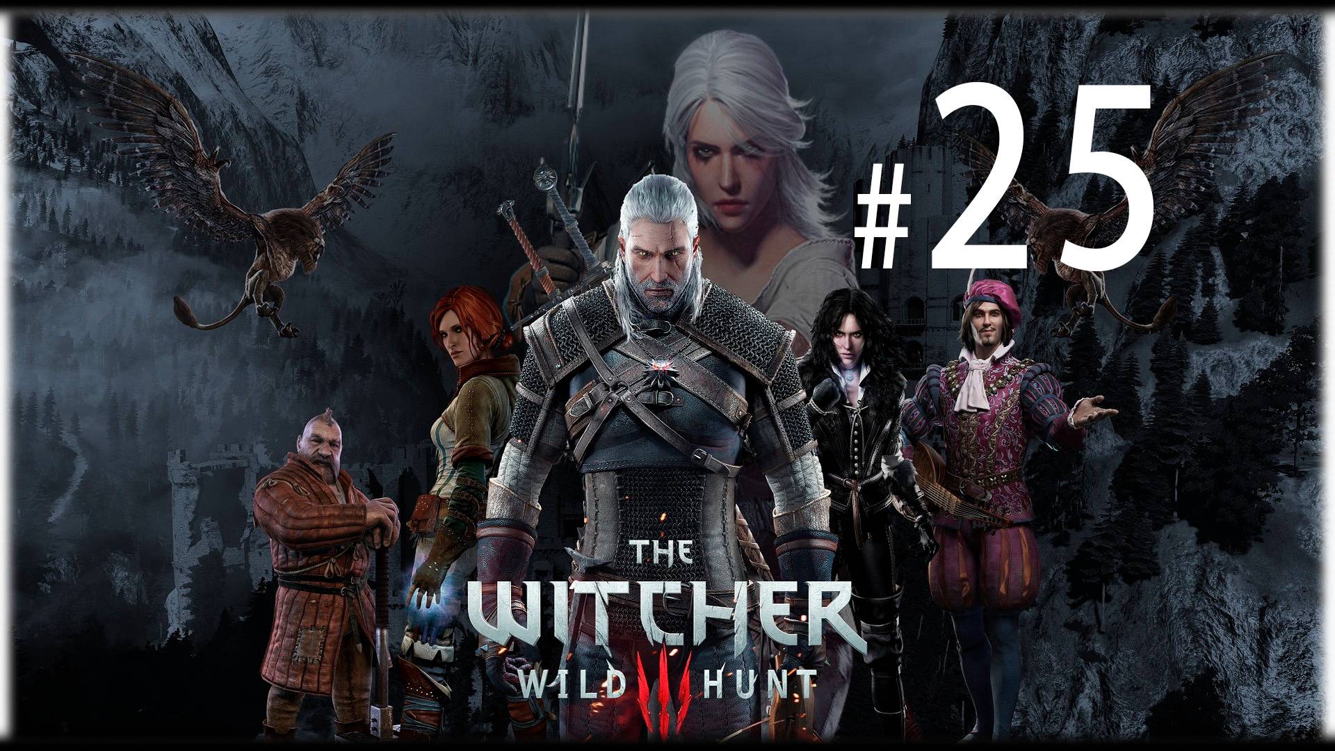 Ведьмак 3: Дикая Охота. 25 стрим по игре The Witcher 3: Wild Hunt