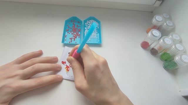 СНЕГОВИК АЛМАЗНАЯ МОЗАИКА