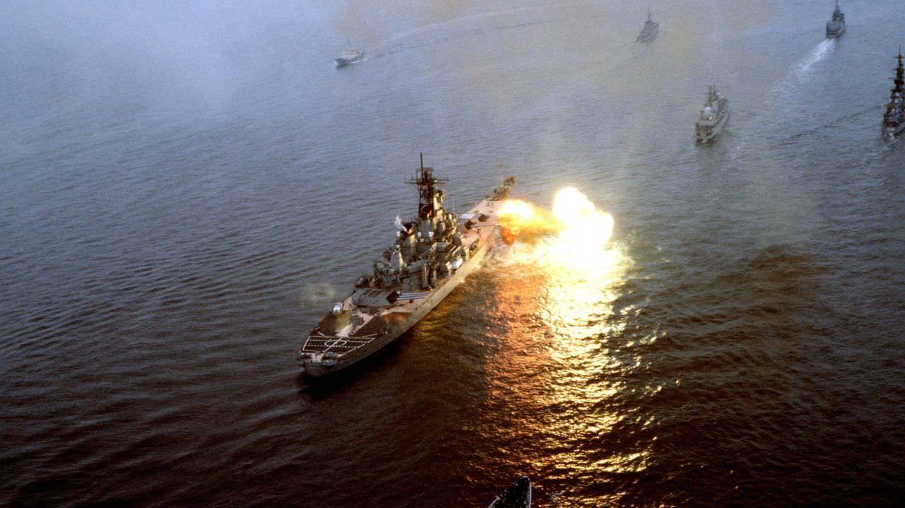 Линкор «Миссу́ри». Последние маневры