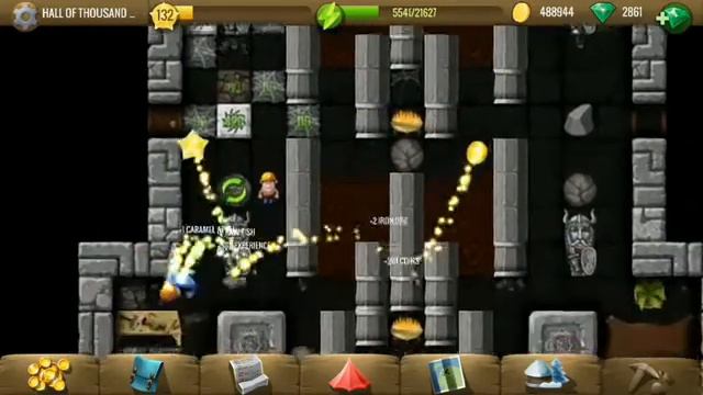 Зал тысячи нетопырей - Hall of Thousand Bats - #4 Hel - Diggy's Adventure