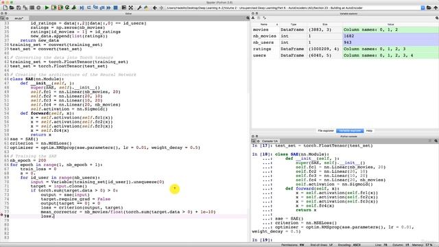 012 Step 9 - Implementing Stochastic Gradient Descent in Autoencoder Architecture*21