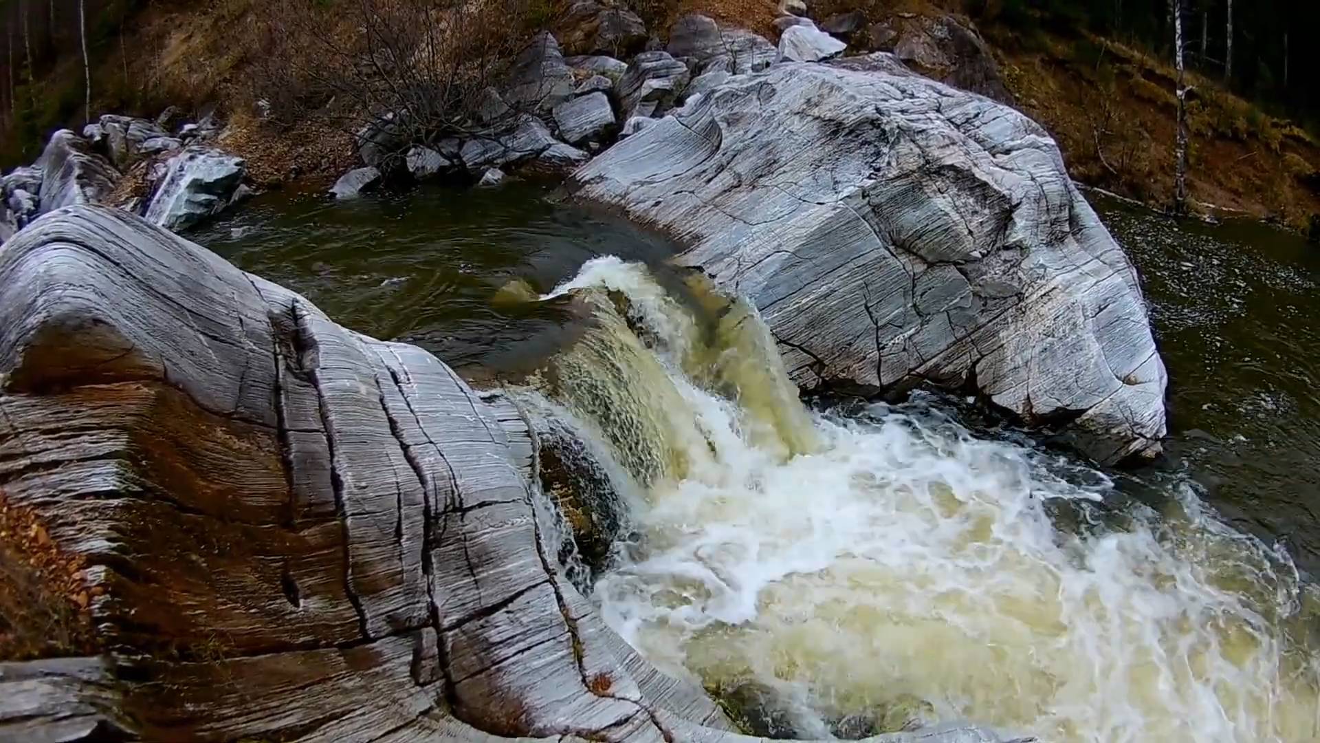 Поездка на Водопад. Река Серебряная.