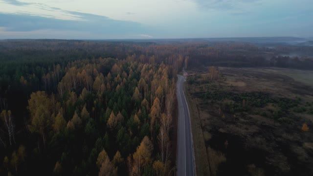 Туманное утро: красота русских просторов