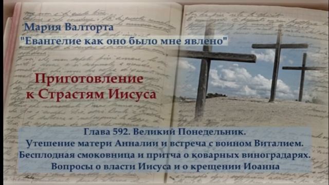 Глава 592. Великий Понедельник. Бесплодная смоковница и притча о коварных виноградарях...