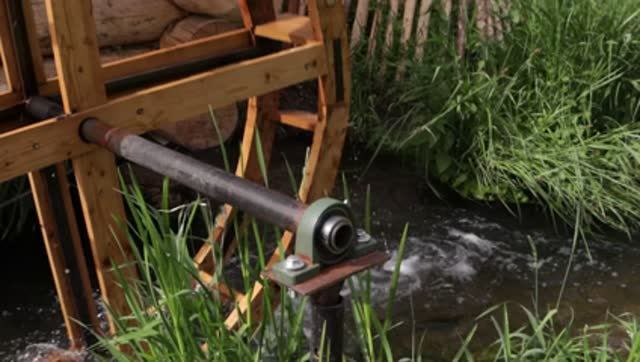 Водяная мельница.