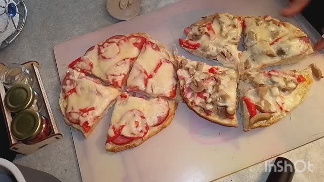 Пицца без теста 🤗Просто и вкусно.
