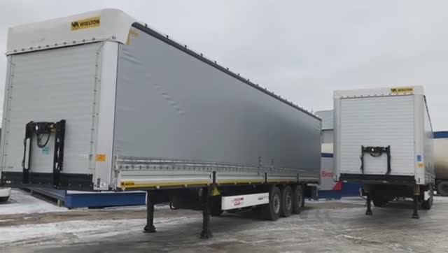 Шторно-бортовой полуприцеп WIELTON в исполнении TIR
