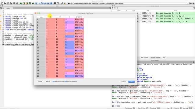 005 Step 2 - Preparing Training and Test Sets for Restricted Boltzmann Machine*18