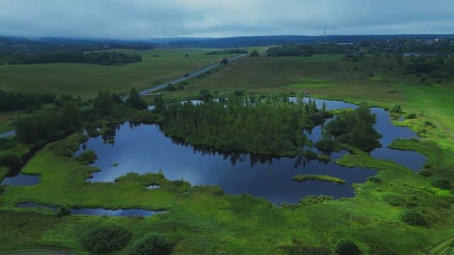 Россия с высоты. Сергиев Посад и его окресности
