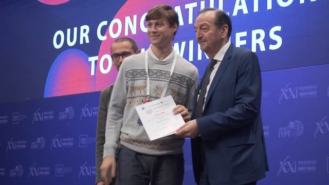 Поздравление победителей на XXI Менделеевском съезде / 13.09.2020