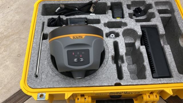 South GNSS |GNSS приемник South G1 Plus IMU распаковка, комплектация, краткий обзор, комплект ровера