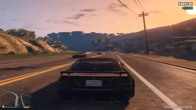 Прохождение Grand Theft Auto V Часть 12 Папарацци срыв / Гроув - стрит ( Сафари на районе)