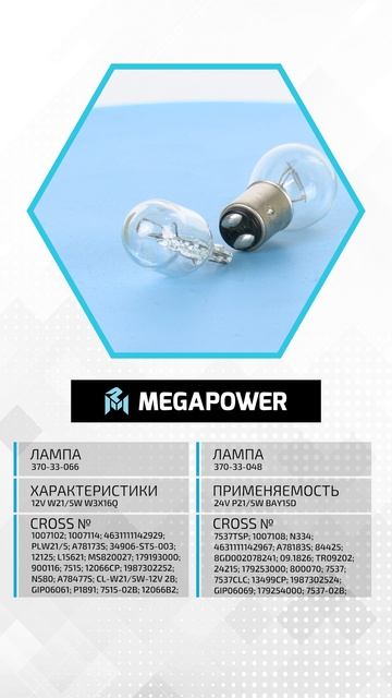 Лампа MEGAPOWER