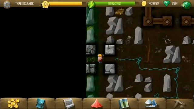 Три острова - Three Islands - #1 Hel - Diggy's Adventure