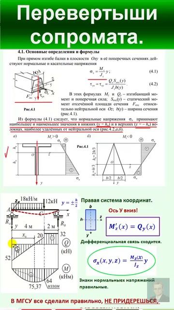 8. Перевертыши современного сопромата.