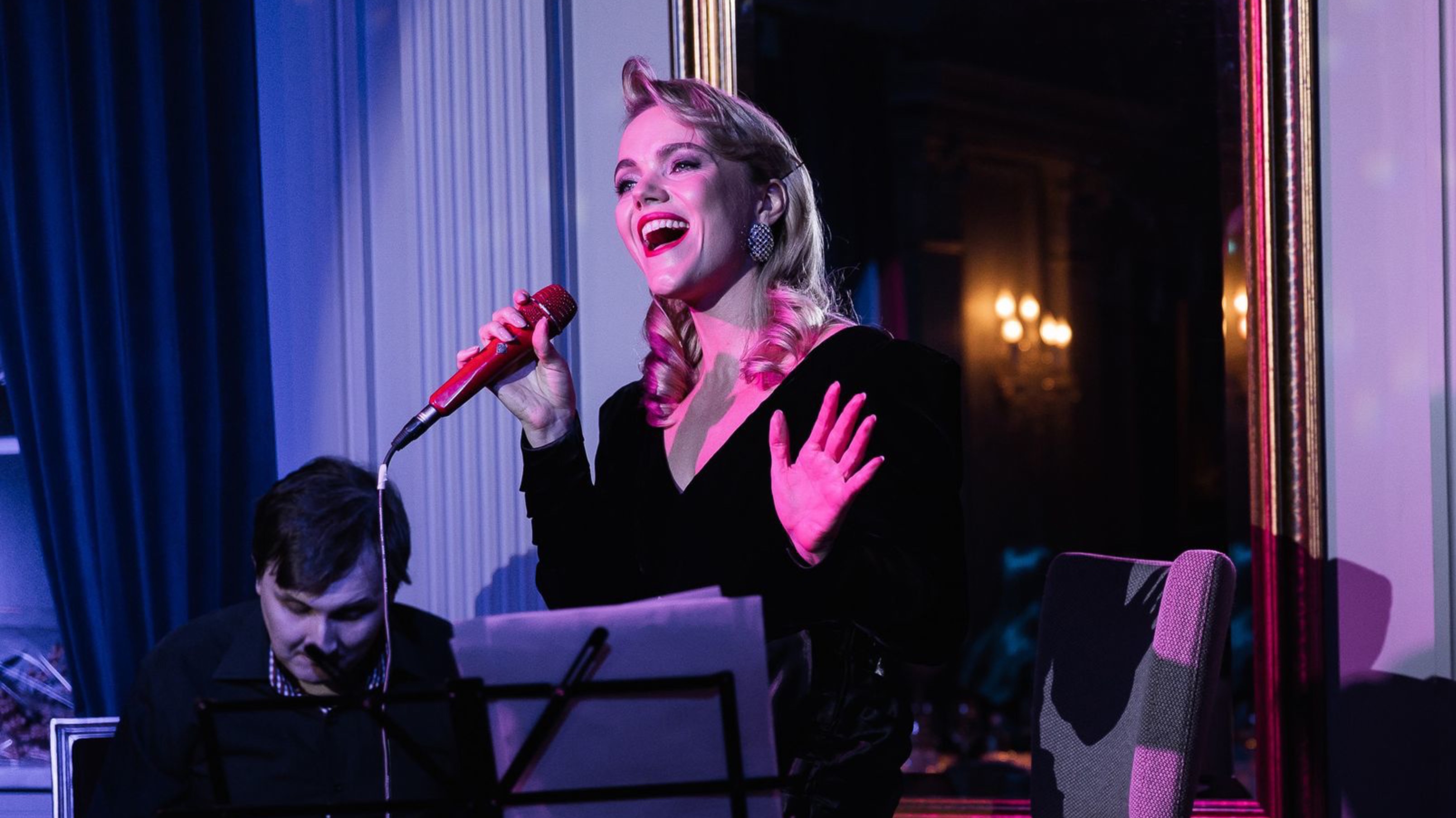 Концерт в ресторане "Дом" в Петербурге, репортаж