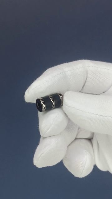 Наконечник лаковый черный. Артикул 00218