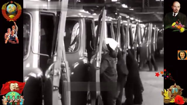 ВЕЛИКАЯ страна Созидатель! СССР - 1978 год. Ульяновский автозавод - УАЗ... ... ... ...