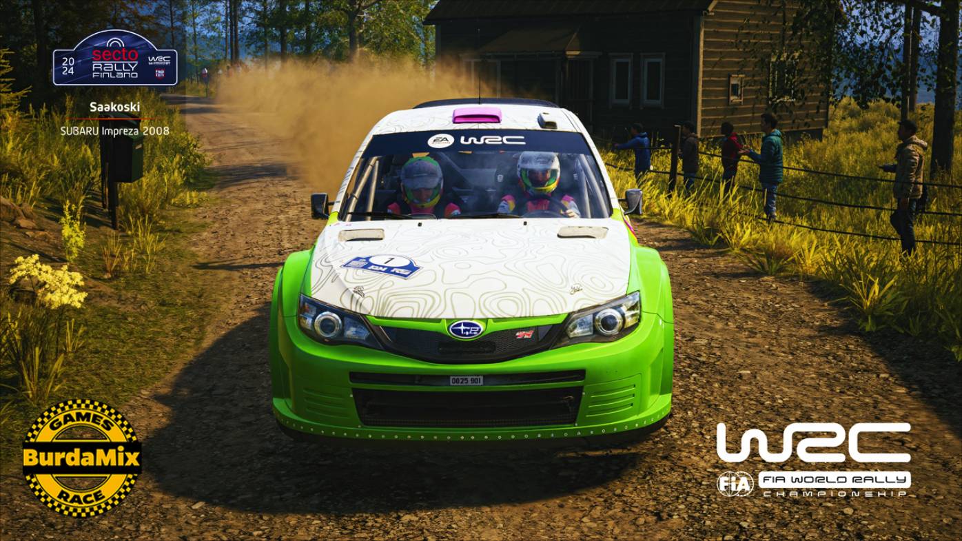 EA SPORTS WRC Time Trial 🚗 Saakoski SUBARU Impreza WRC 2008