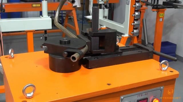 Трубогиб электромеханический бездорновый STALEX JTB 40. Автоматический режим