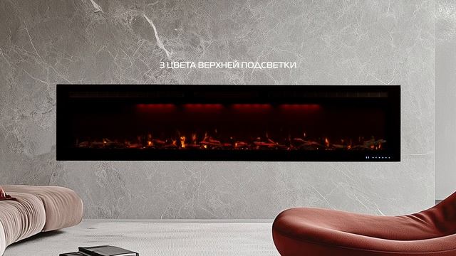 Обзор серии электрических каминов Royal Thermo Allira — стильные очаги, встраиваемые в нишу