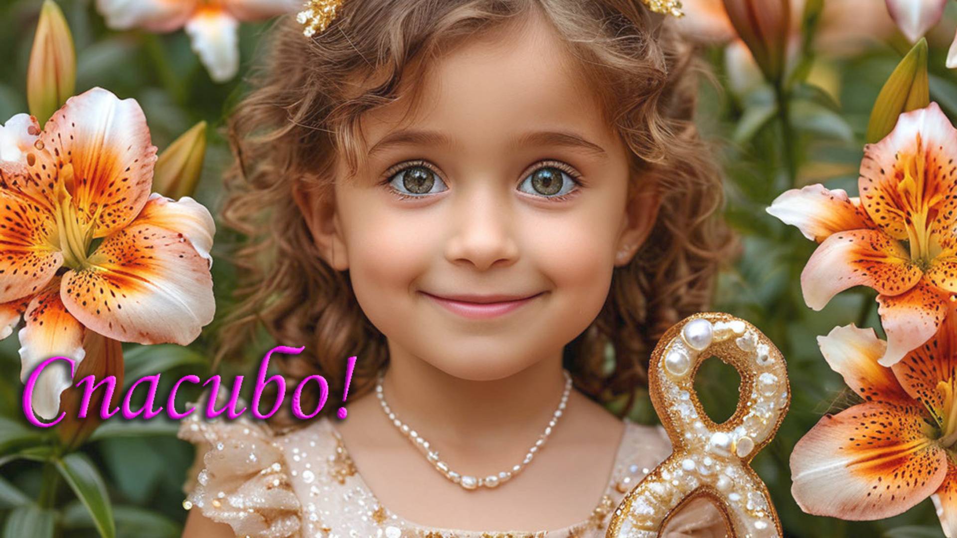 - Давайте вместе с нами  "Спасибо" скажем бабушке и маме!