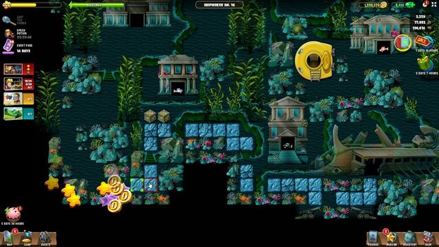 Кораблекрушение 16 - Shipwreck 16 | Sunken Fortunes 2 | Diggy's Adventure