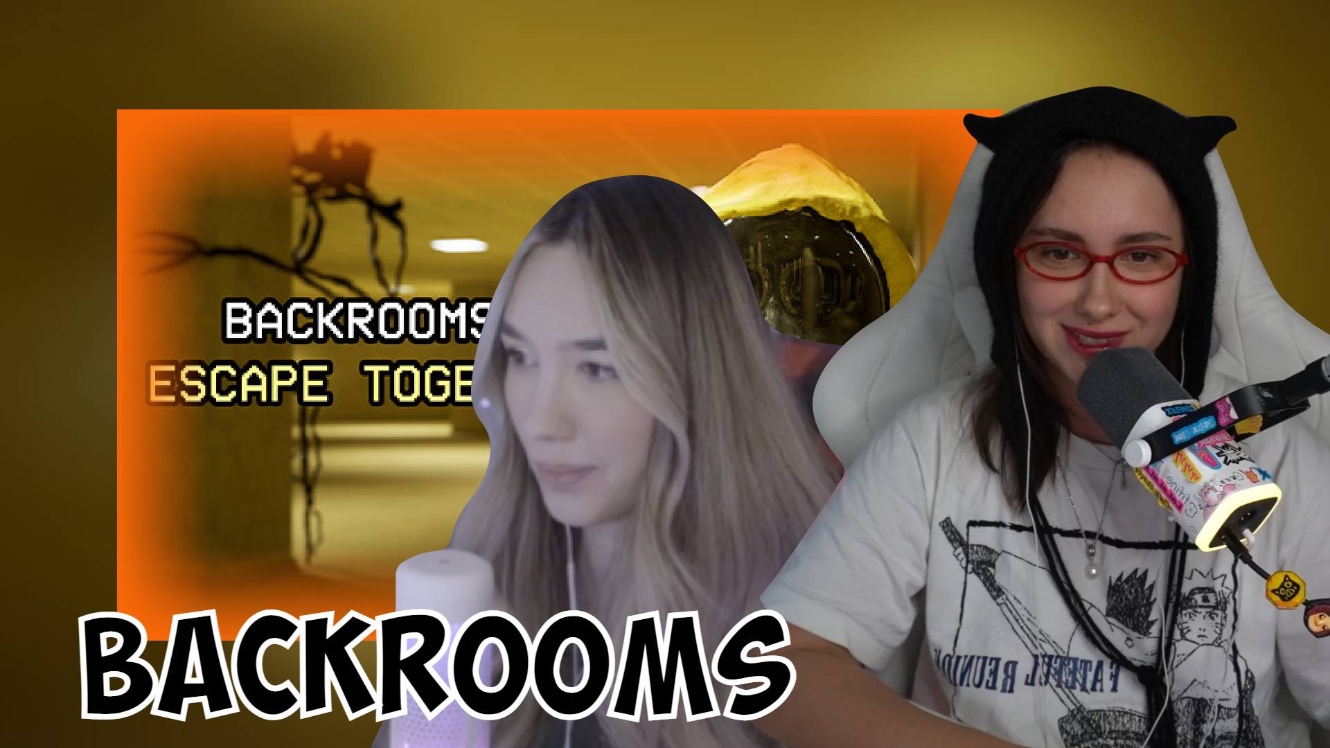 КСЮША И АЛИНА ИГРАЮТ В BACKROOMS ESCAPE TOGETHER