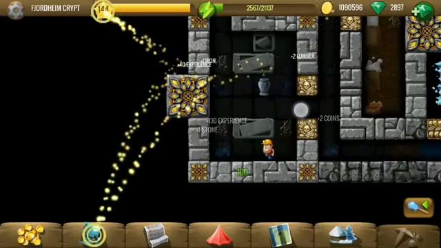 Склеп Фьордхейма - Fjordheim Crypt - #6 Odin - Diggy's Adventure