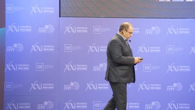 Приветственное слово  D. Clark на XXI Менделеевском съезде