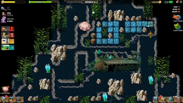 Кораблекрушение 17 - Shipwreck 17 | Sunken Fortunes 2 | Diggy's Adventure