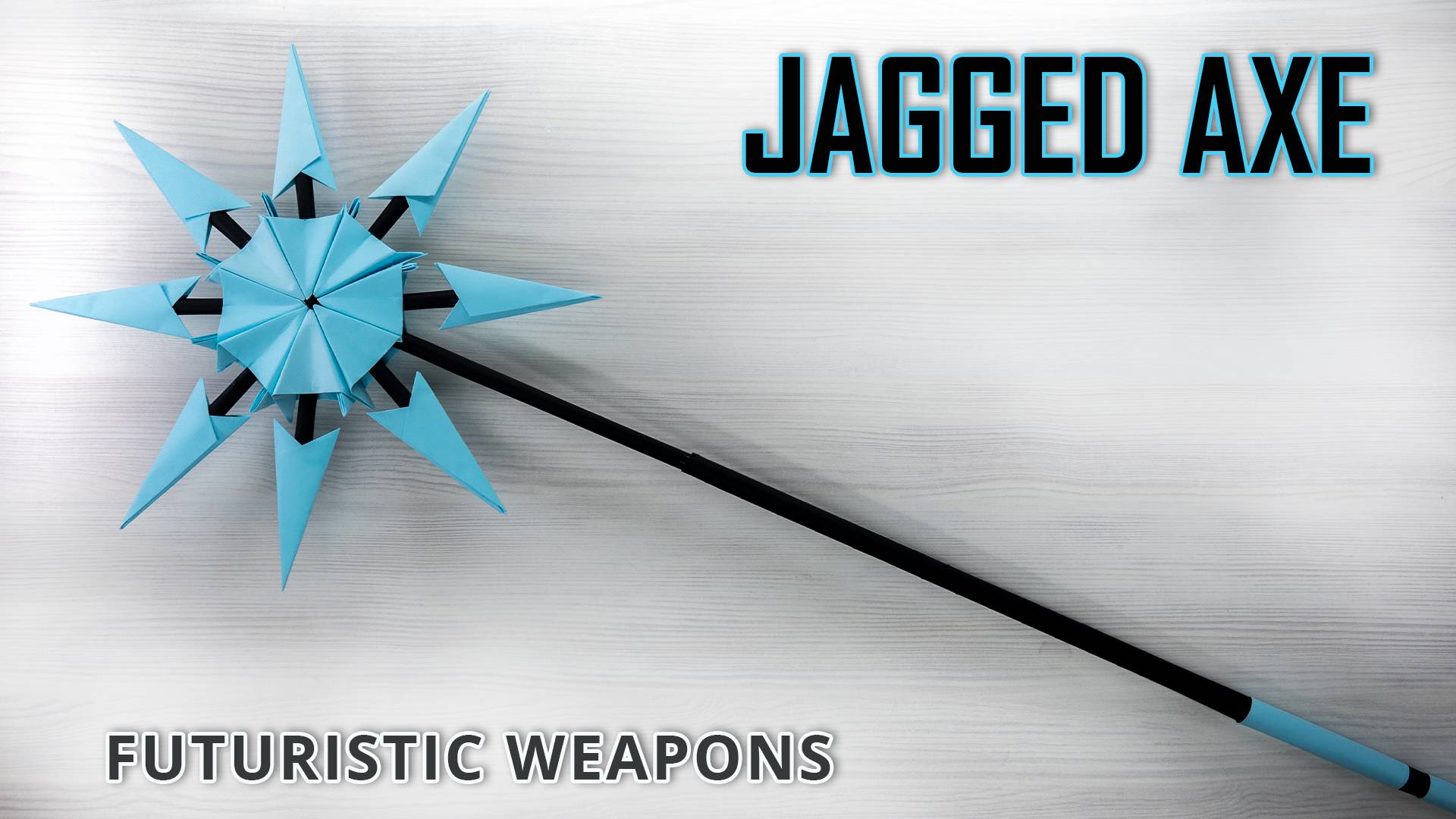 Зазубренный топор из бумаги - создайте свое собственное фантастическое оружие