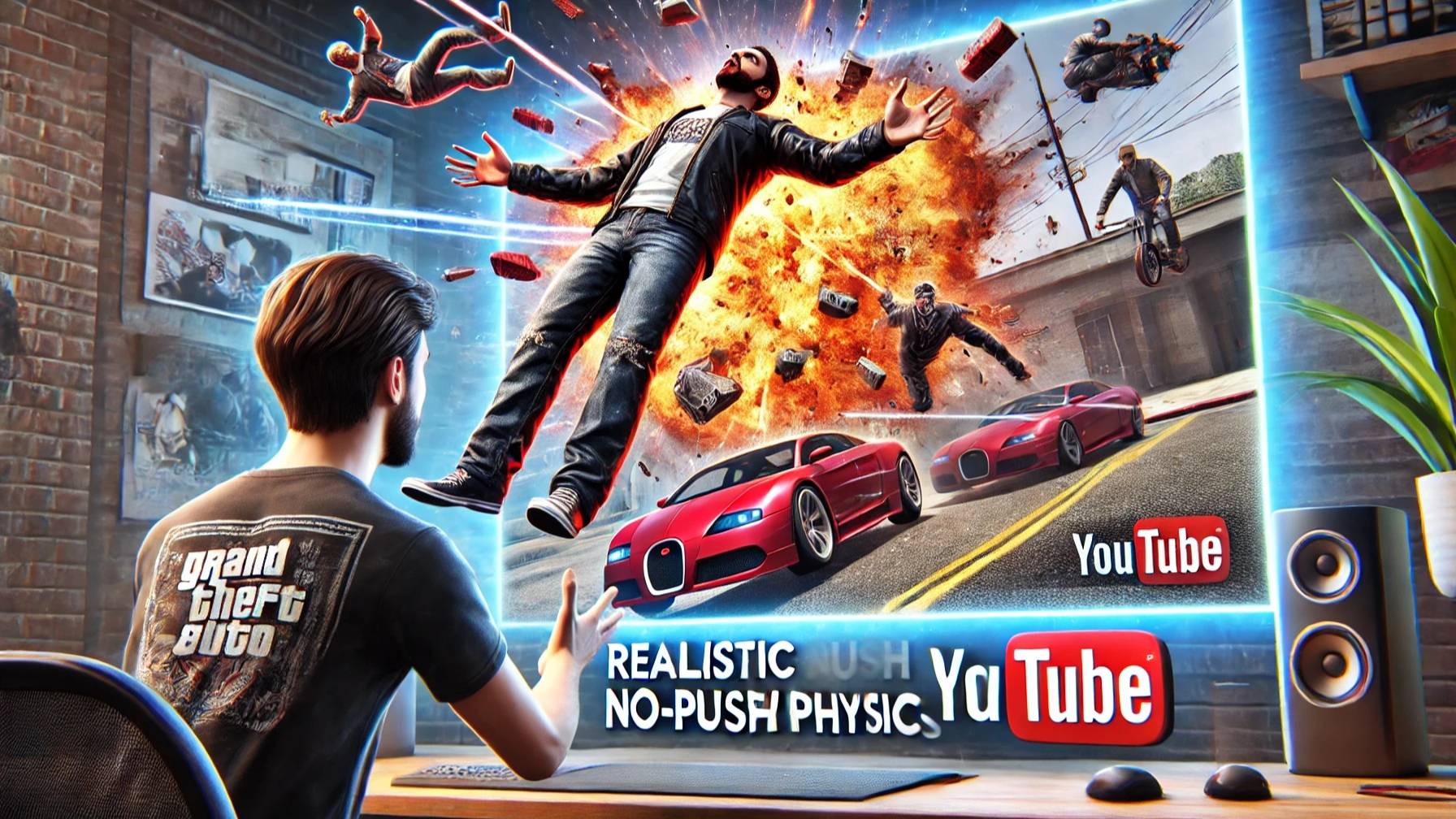 Как скачать мод на Realistic, No-Push Death Physics