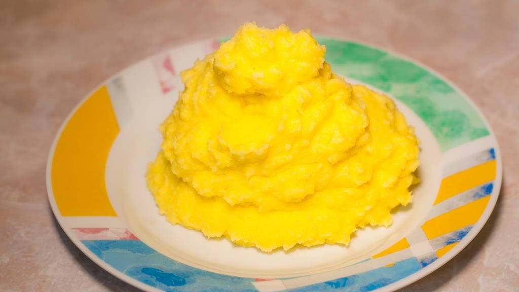 Картофельное пюре на молоке