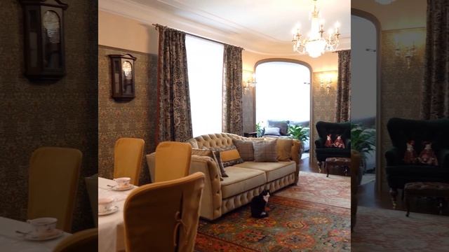 Дизайн в стиле Morris&Co в проекте Надежды Калюжной.