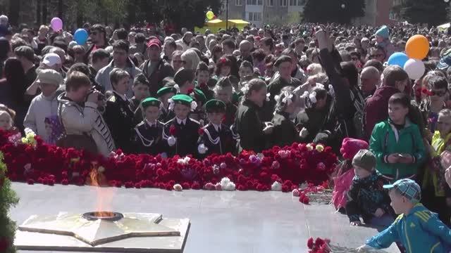 Футаж к 9 мая /// Вечный Огонь