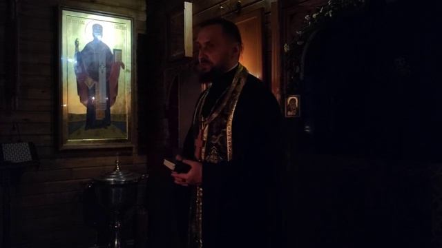 Проповедь отца Павла после Великого повечерия с чтением канона Андрея Критского 4 марта 2025 года