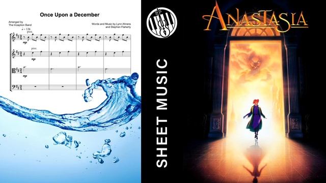 Anastasia - Once Upon a December | Ноты для Струнного Квартета
