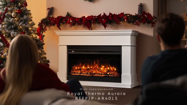 Камин Royal Thermo Aurora 40 2 - электрический очаг для встройки в портал