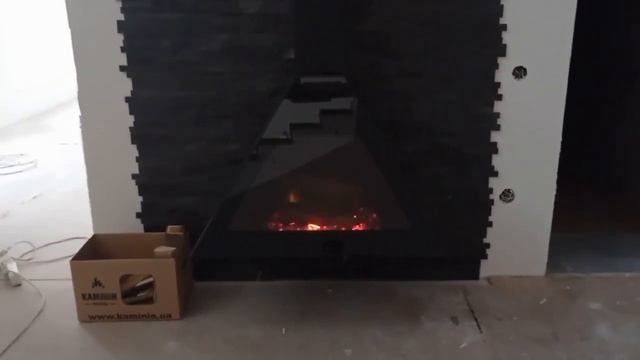 Монтаж дизайнерского камина Rocal D-10
