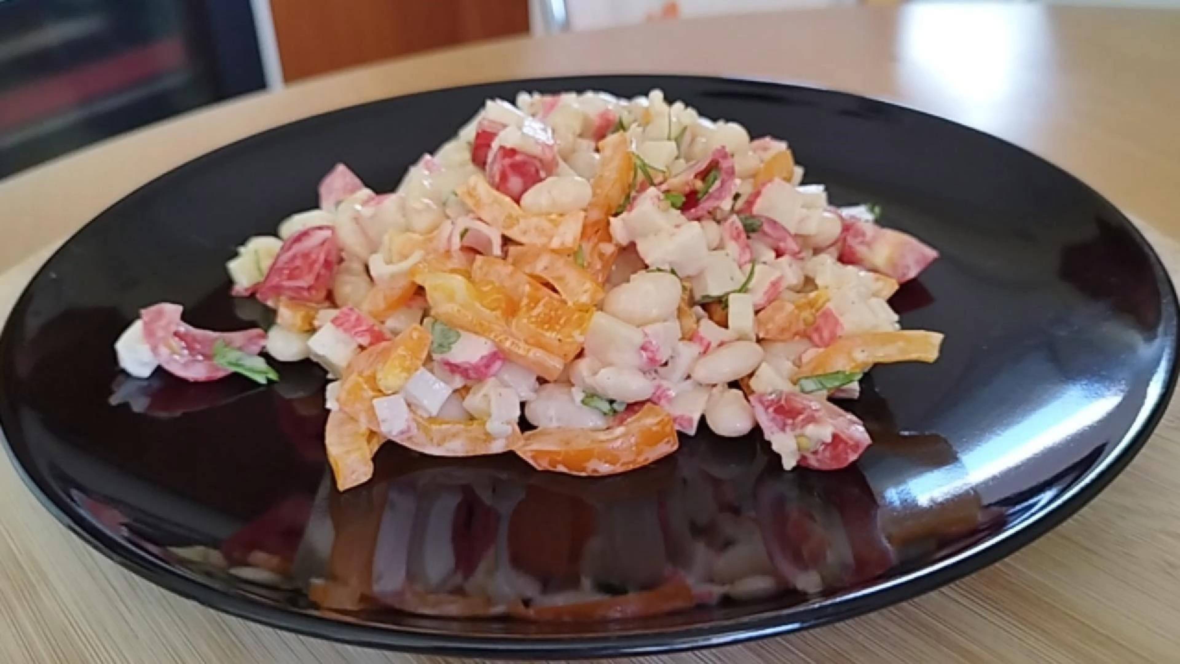 📌Сытный салат с фасолью: Мечта любой хозяйки! 📌